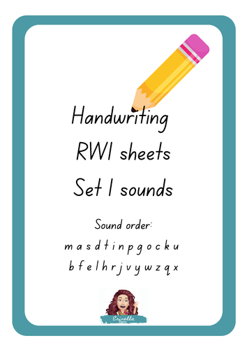 RWI inspired writing sheets | Teaching Resources