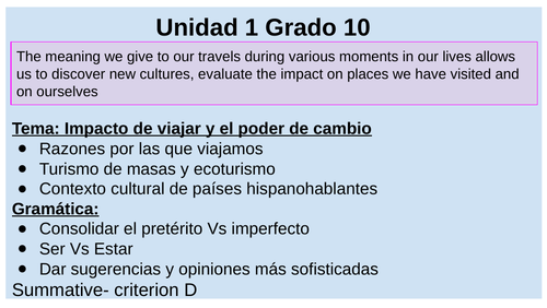 De Viaje | Teaching Resources