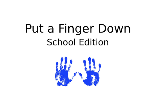 Put a Finger Down | High School Edition | Fun | Icebreaker | Teaching ...
