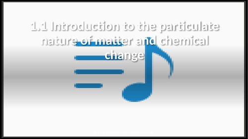 PPT on 1.1 Introduction to the particulate nature of matter and ...