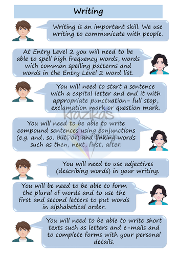 English Functional Skills - Entry Level 2 - Writing Workbook | Teaching ...