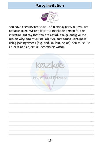 English Functional Skills - Entry Level 2 - Writing Workbook | Teaching ...