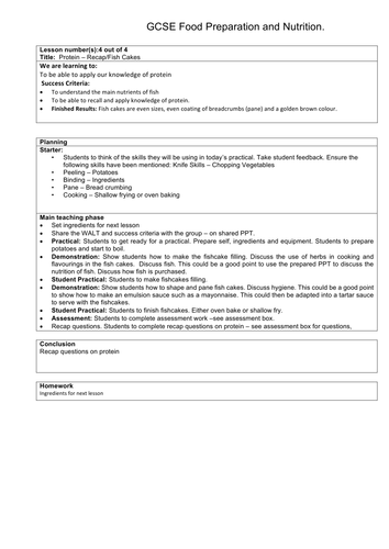 Protein (Nutrition) - 7 Hour Fully Resourced Unit of Work | Teaching ...