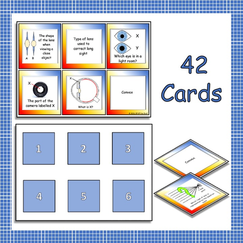 Light - Lenses Plus the Eye, Pinhole Camera & Camera - Find the Pair ...