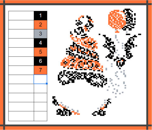 Multiplying by 10 - Pixel Art Mystery Halloween Gnome | Teaching Resources