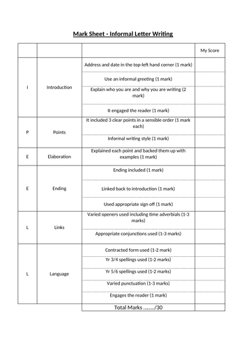 Write Across - IPEELL Writing Resources | Teaching Resources