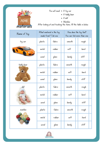 Investigating toys | Teaching Resources