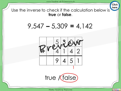 Inverse Operations - Year 5 | Teaching Resources Inverse Operations - Year 5 | Teaching Resources
