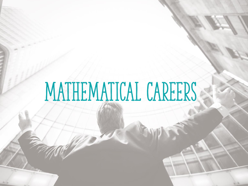 Mathematical Careers | Teaching Resources
