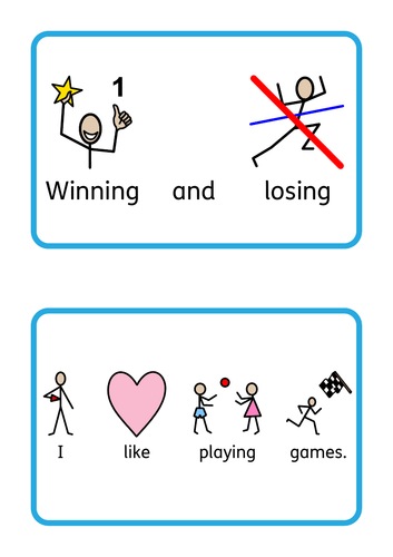 Winning and Loosing Social Story | Teaching Resources