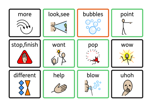 Stage 1 Communication Boards for Play | Teaching Resources