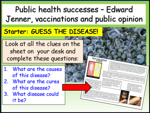 Edward Jenner + Vaccinations | Teaching Resources