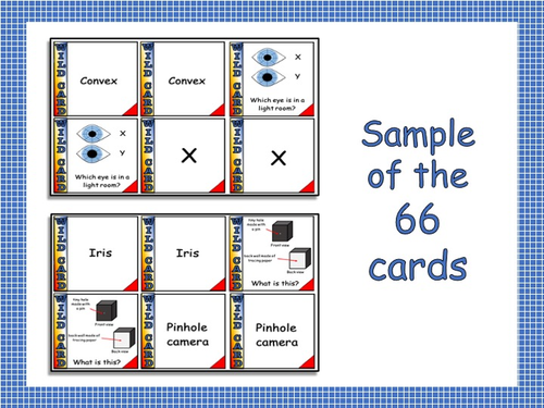 Light - Lenses, the Eye, Pinhole Camera and Camera - Wildcard and Snap ...