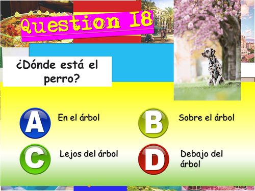 Spanish End of Year Quiz | Teaching Resources