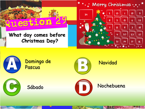 Spanish End of Year Quiz | Teaching Resources