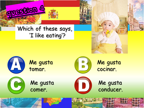 Spanish Quiz | Teaching Resources