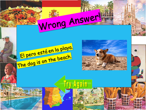Spanish End of Year Quiz | Teaching Resources