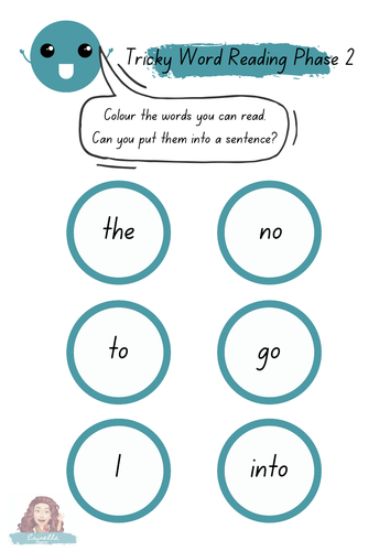 Tricky Word Reading | Teaching Resources