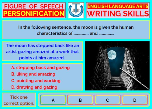 PERSONIFICATION - FIGURE OF SPEECH: 32 BOOM CARDS | Teaching Resources