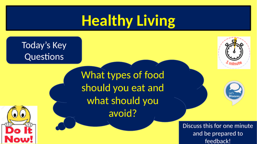 Healthy Living Assembly, PSHE, Tutor Time | Teaching Resources