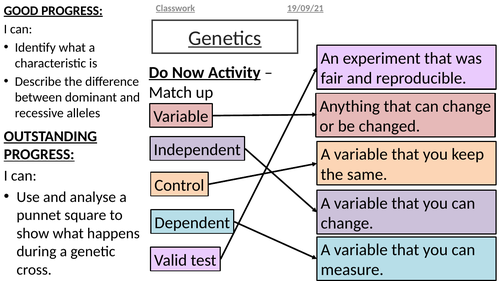 Activate 3 - B1 - New Technology - Genetics | Teaching Resources