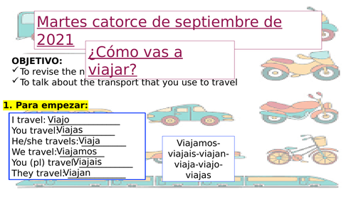 Vacaciones KS3/KS4 | Teaching Resources