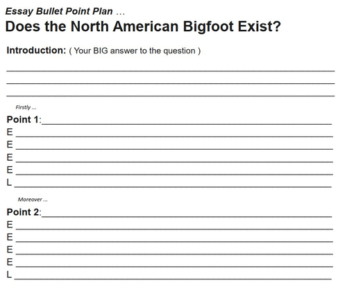 History Detective - Finding Bigfoot! | Teaching Resources