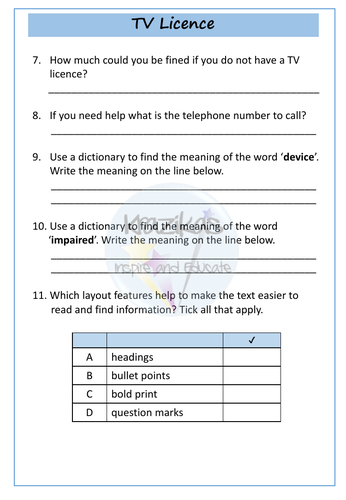English Functional Skills Entry Level 2 Reading Workbook | Teaching ...
