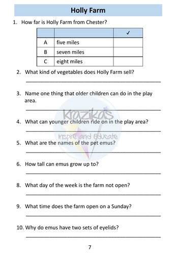 English Functional Skills Entry Level 2 Reading Workbook | Teaching ...