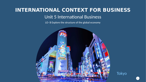 Unit 5-International Business-BTEC Level 3 International/National-New ...