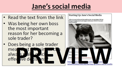 3.1.2 Understanding different business forms - AQA A Level Business ...