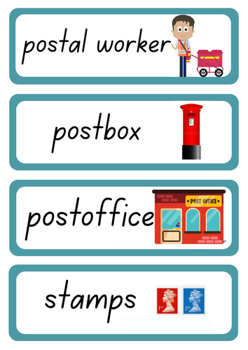 Post Office Role Play | Teaching Resources