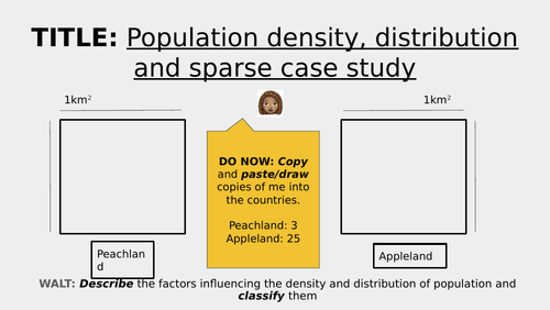 CIE IGCSE Geography: Population dynamics: Lesson 13 density ...