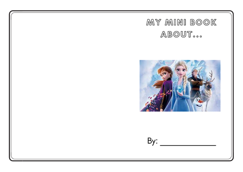 My Mini Book About...EYFS Writing Prompt | Teaching Resources