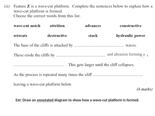 KS3 Coasts - Coastal Processes and Landforms - Full Unit with All ...