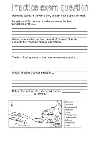 KS3 Coasts - Coastal Processes and Landforms - Full Unit with All ...