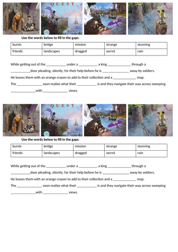 Quest (Aaron Becker) Book Talk Activities | Teaching Resources
