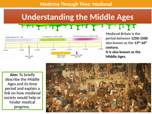 EDEXCEL Medicine Through Time: Medieval Medicine | Teaching Resources