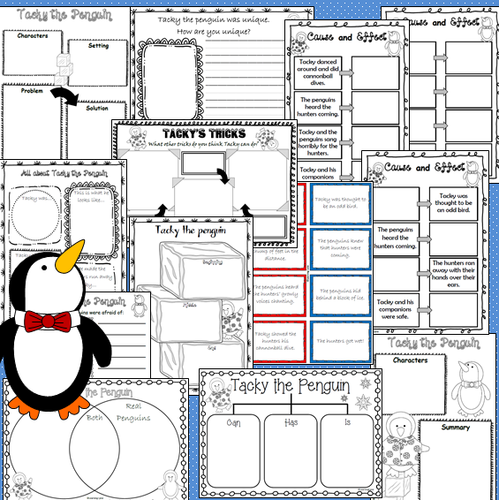 Tacky the Penguin book companion | Teaching Resources
