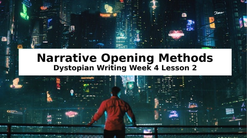 Narrative Openings | Teaching Resources