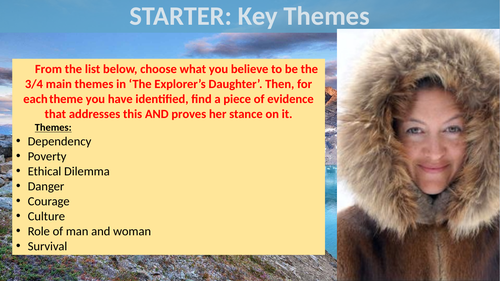 The Explorer's Daughter | Teaching Resources