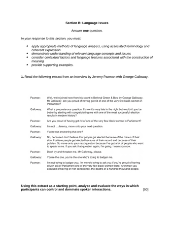 Language Issues: Power - Complete SOL | Teaching Resources