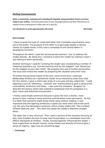 Creative & Critical Writing - Complete SOL | Teaching Resources