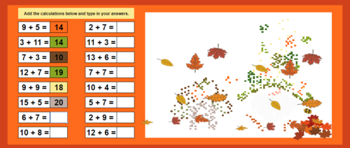 Addition to 20 Pixel Art - Autumn/Fall Gnome | Teaching Resources