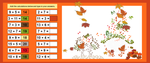 Addition to 20 Pixel Art - Autumn/Fall Gnome | Teaching Resources