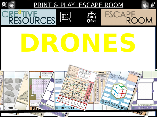 Drones - Computing Escape Room | Teaching Resources