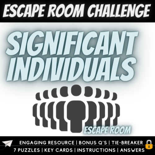 History Escape Room | Teaching Resources