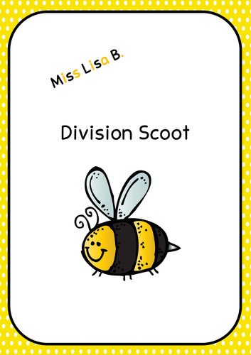 Division Scoot | Teaching Resources