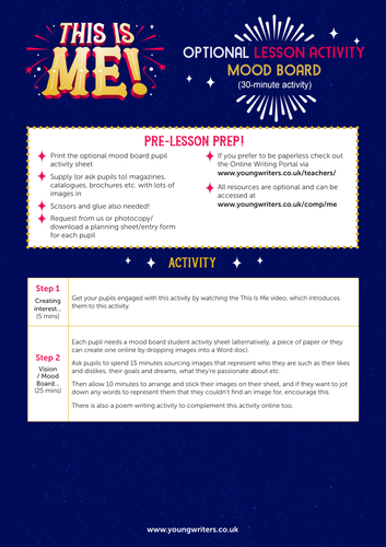 This Is Me Poetry Writing Resources for Primary School Pupils ...