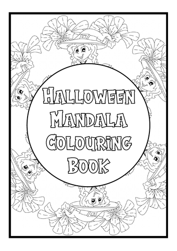 Halloween Mandalas to Colour | Teaching Resources